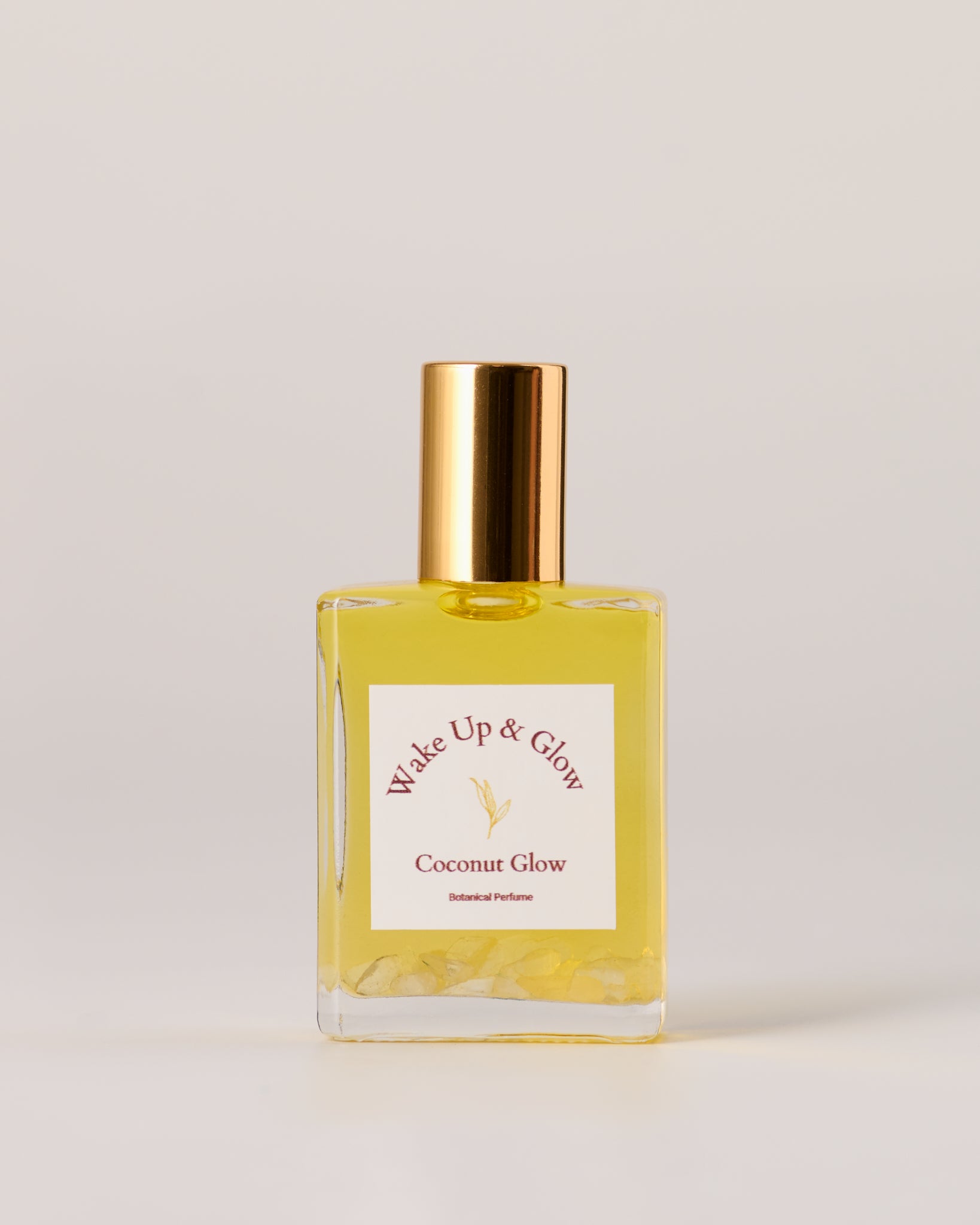 Coconut Glow Natural Perfume - Tropical Coconut & Sandalwood Scent ...